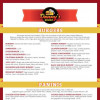 Menus | Danny's Dugout